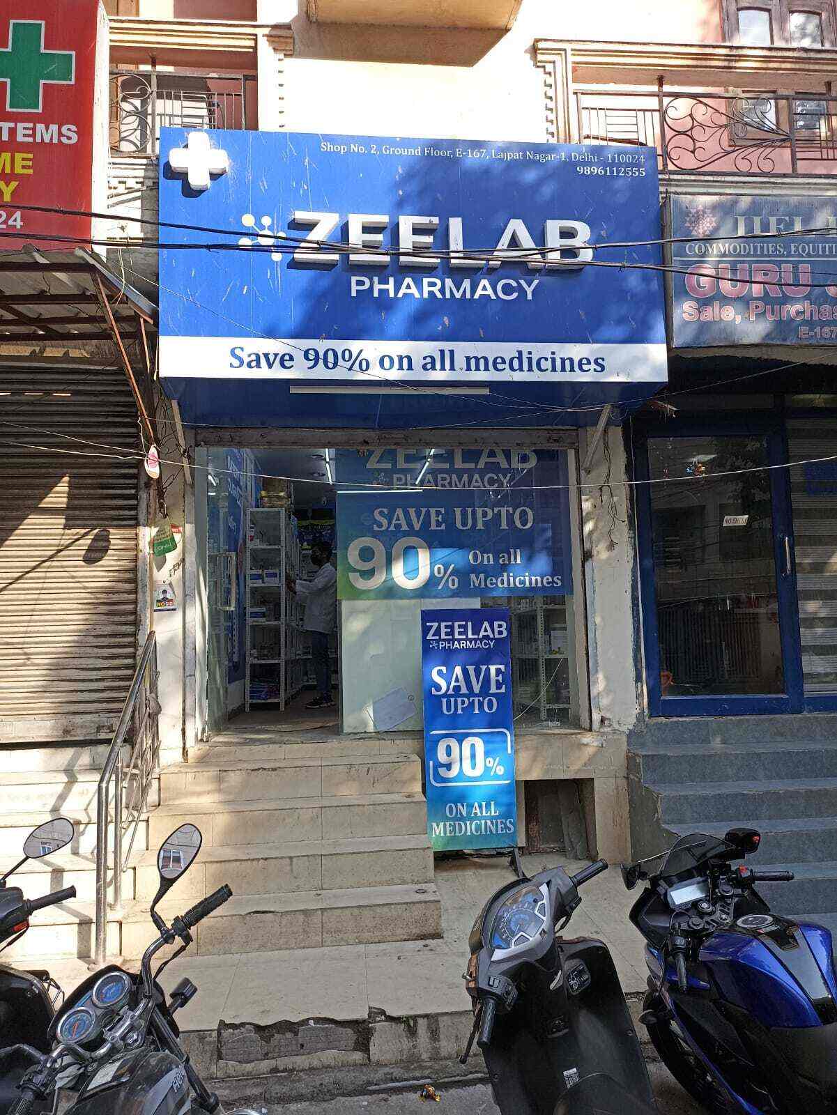 Zeelab Pharmacy in Lajpat Nagar 1,Delhi - Best Chemist Home Delivery in ...