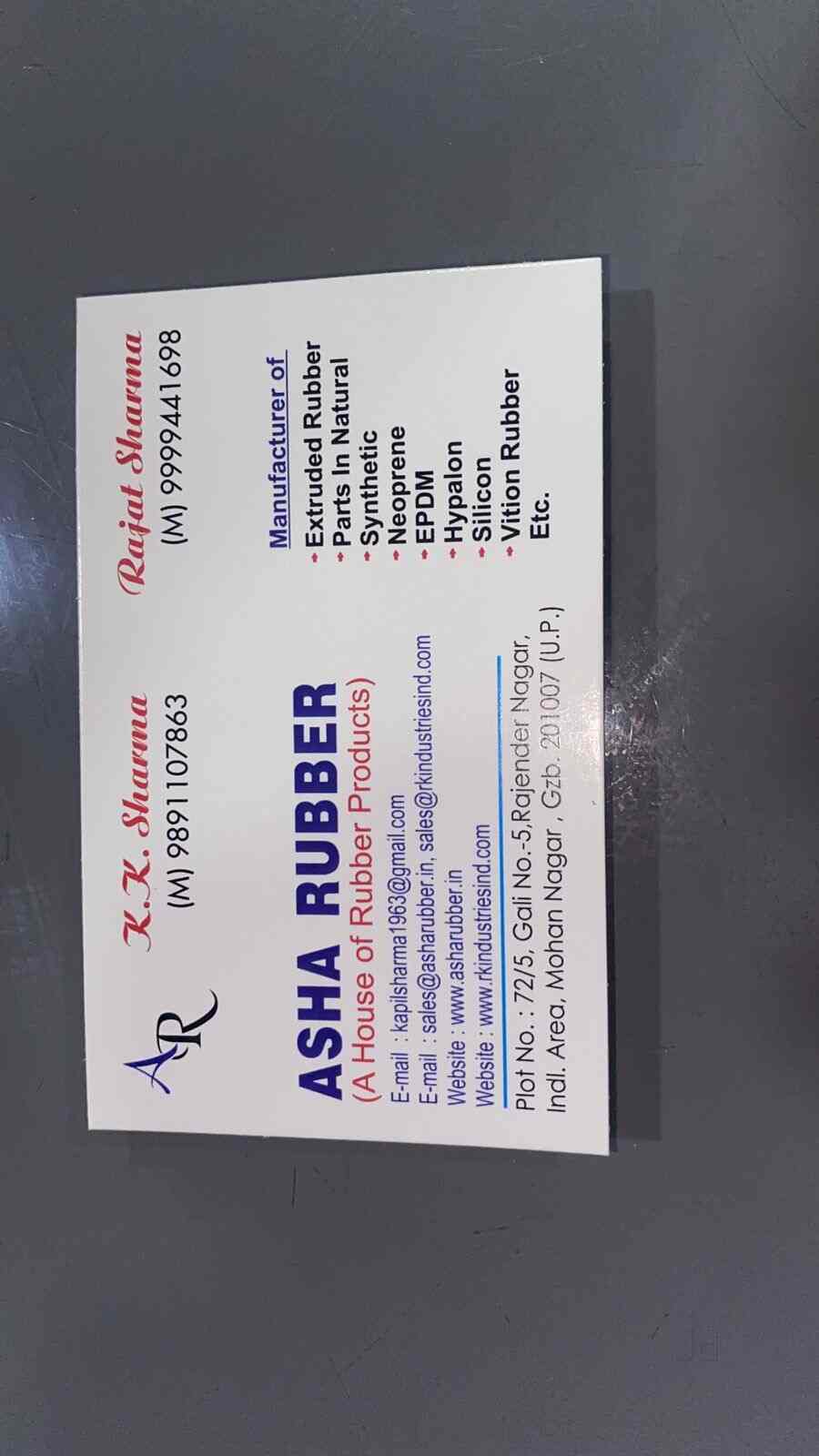 Top Asha Rubber Product Distributors in Bangalore - रबर प्रोडक्ट ...