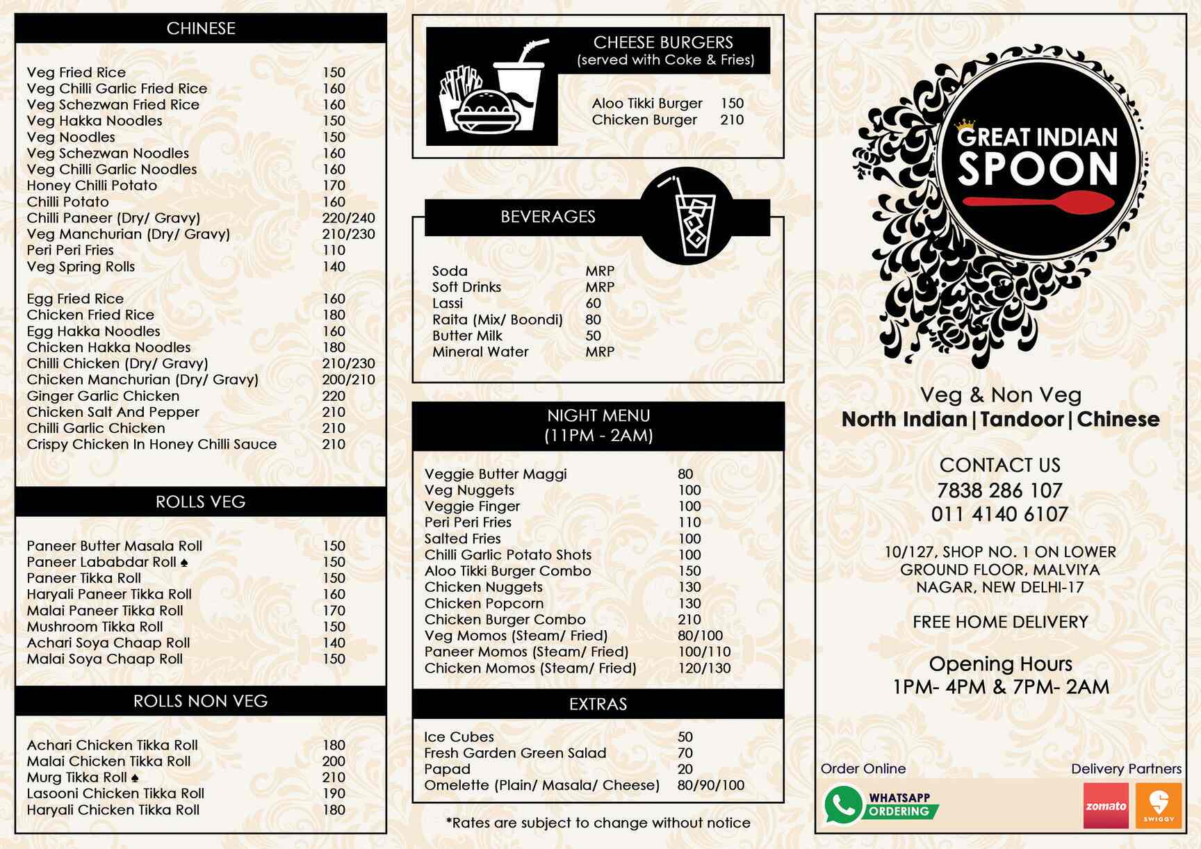 Great Indian Spoon in malviya nagar,Delhi - Best Home Delivery ...