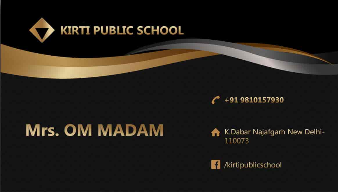 Kirti Public School in Najafgarh Road,Delhi - Best Schools in Delhi ...