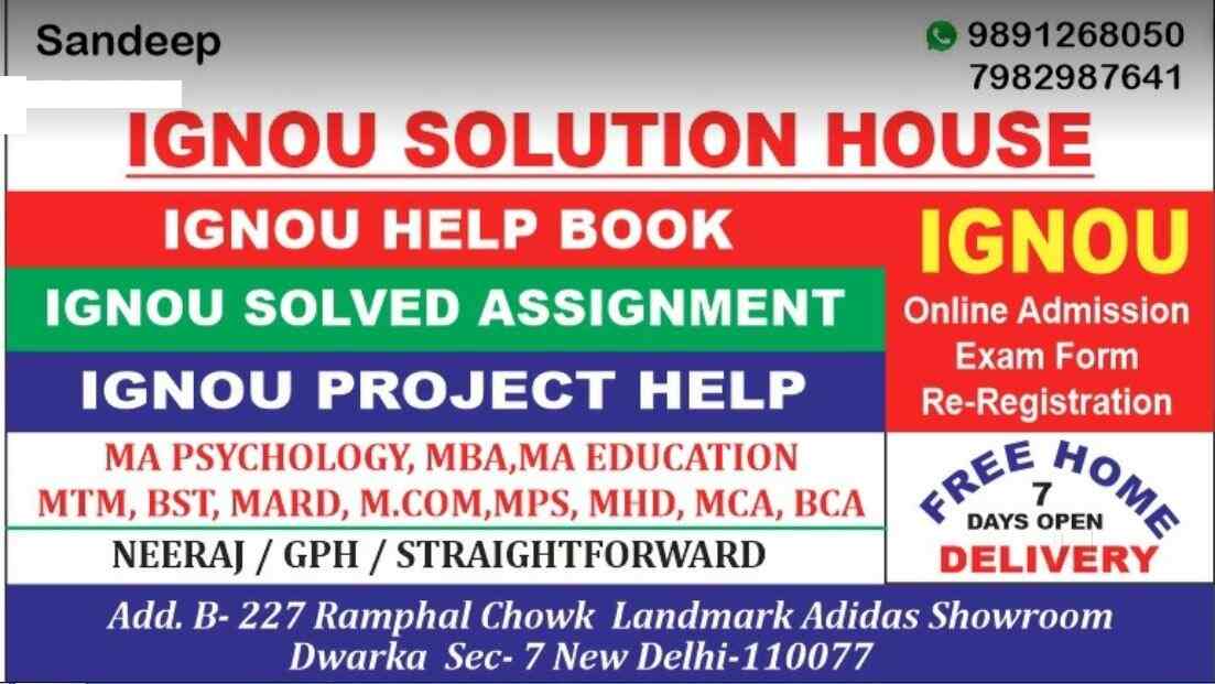 Ignou Projects in Dwarka,Delhi - Best Open University in Delhi - Justdial