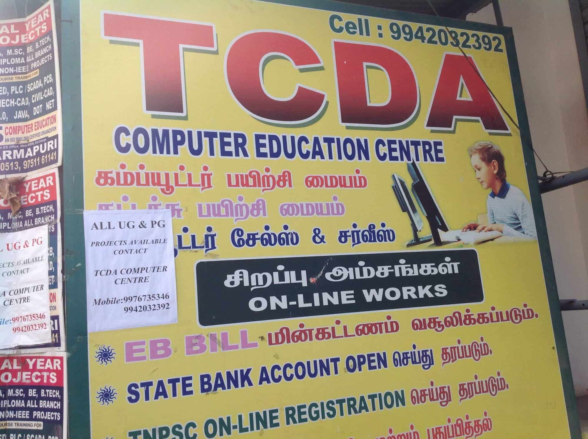 Tcda Computer Centre in Dharmapuri Bazaar,Dharmapuri - Best Computer ...