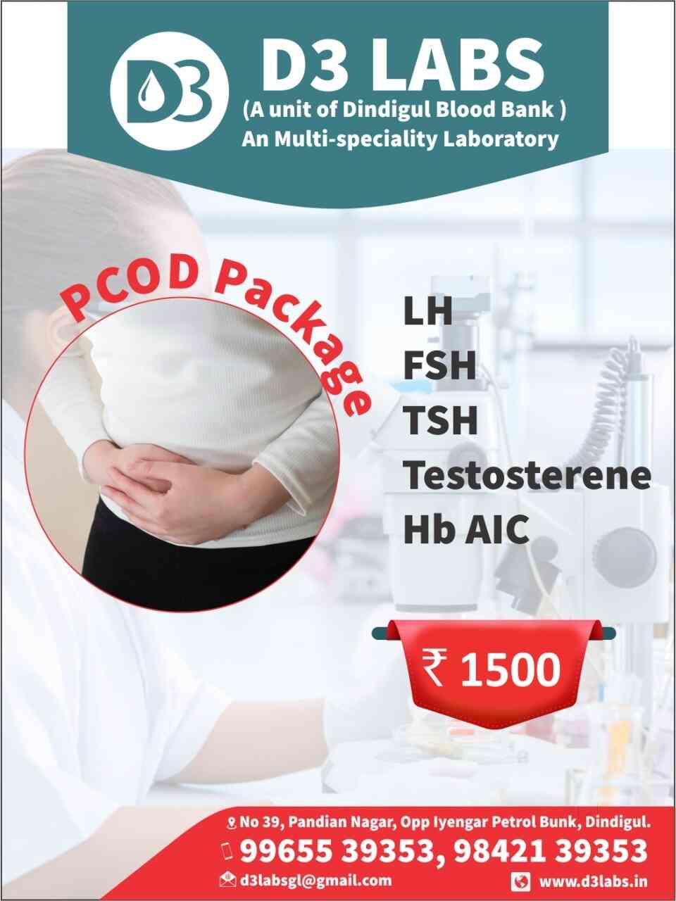 D3 Labs in Dindigul Bazaar,Dindigul - Best ABG Testing Services At Home ...