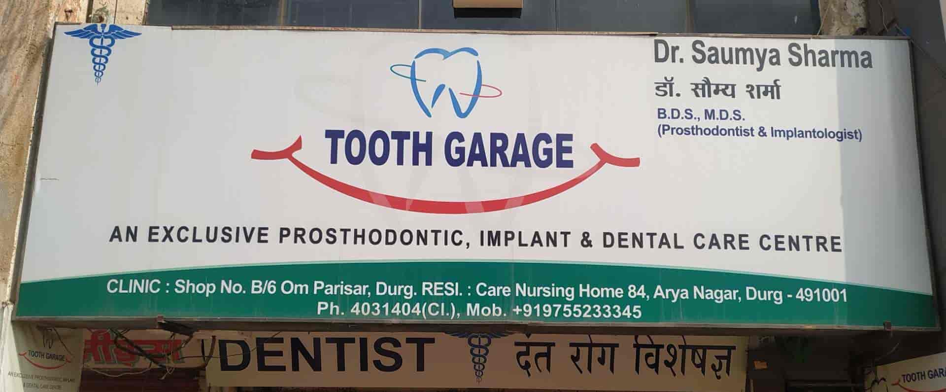 Dr. Saumya Sharma tooth Garage Dental Clinic in Arya Nagar,Durg - Book ...