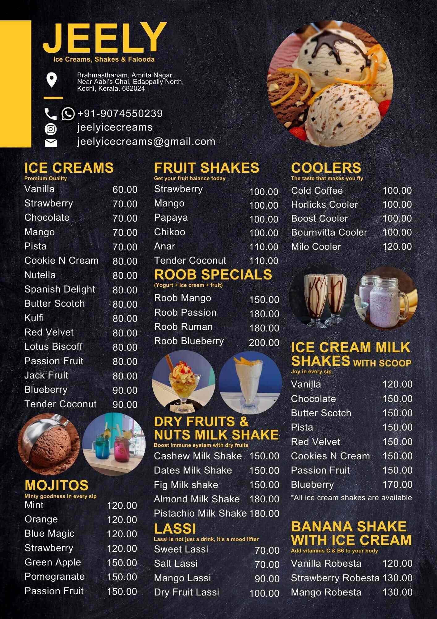 Jeely Ice Creams in Edapally,Ernakulam - Best Ice Cream Parlours in ...