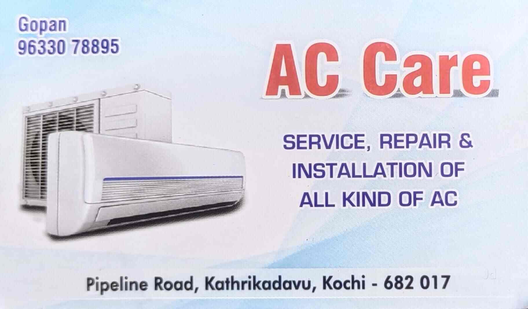 AC Care in Kathrikadavu,Ernakulam - Best AC Repair & Services in ...