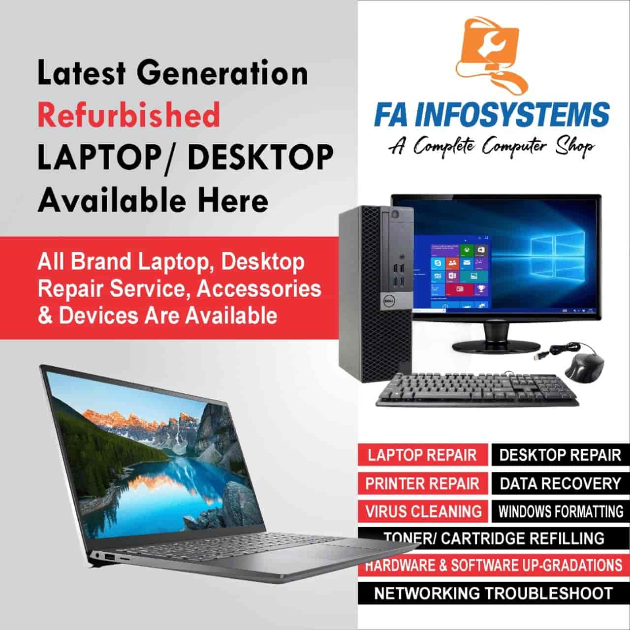 Fa Infosystems in Old Faridabad,Faridabad - Best Laptop Repair ...