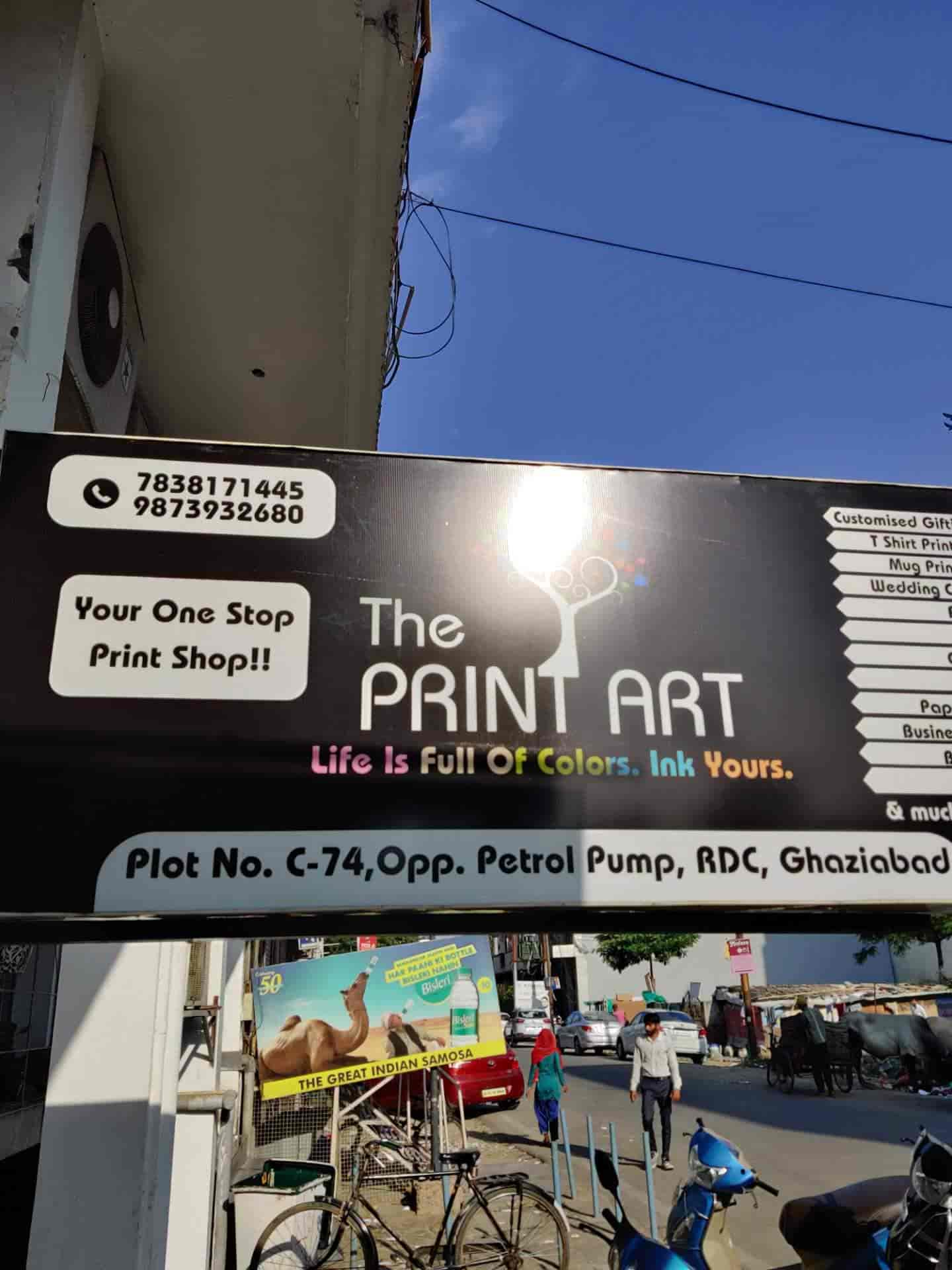 The Print Art in Rdc-raj Nagar Ghaziabad,Delhi - Best T Shirt Printers ...