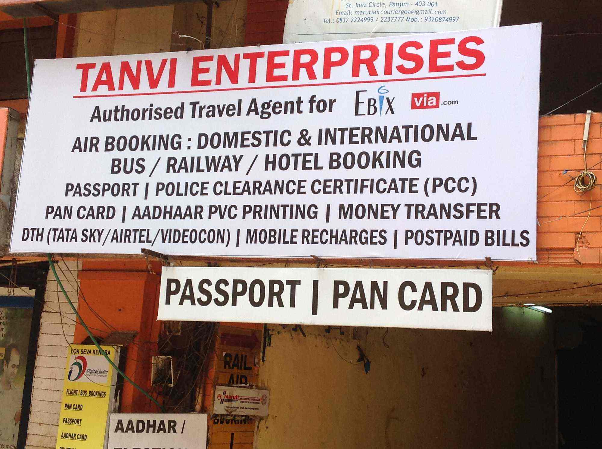 Tanvi Enterprises in Panjim,Goa - Best Travel Agents in Goa - Justdial