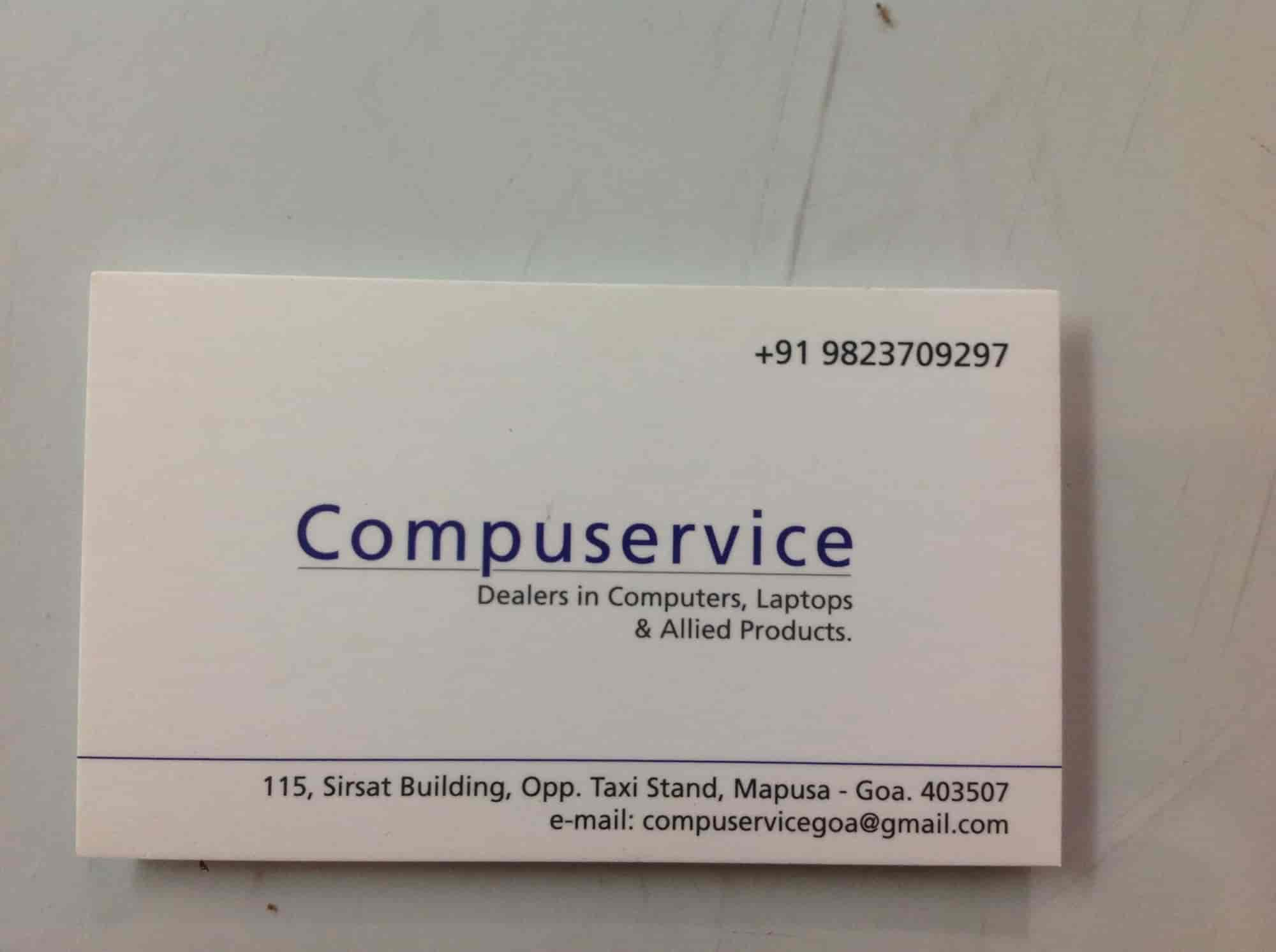 Compuservice (Closed Down) in Mapusa,Goa - Best near me in Goa - Justdial