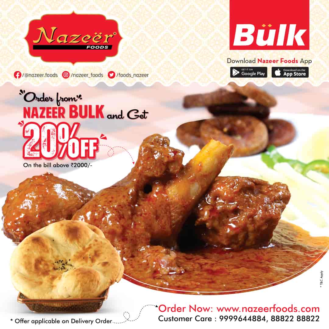 Nazeer Foods (Msx Mall) in Swarn Nagari,Delhi - Order Food Online ...