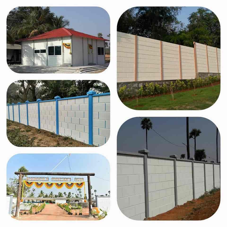 Vr Precoat Compound Walls in Guntur - Best Precast Compound Wall ...