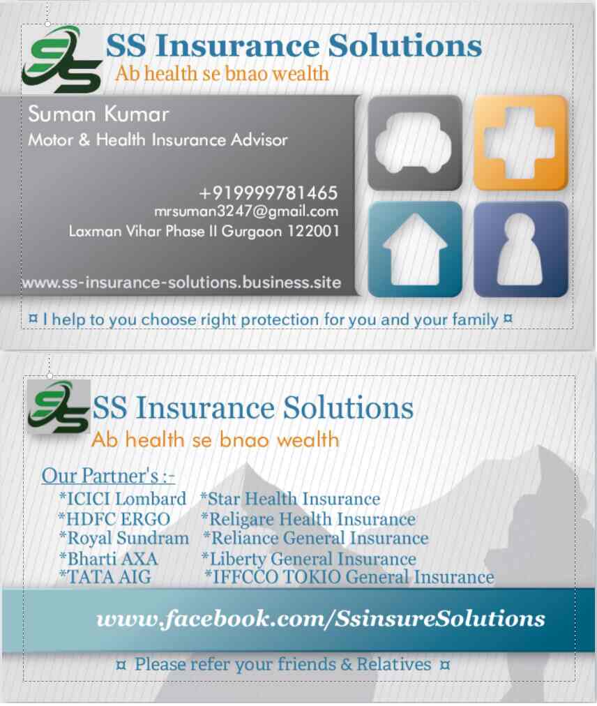Ss Insurance Solutions in Gurgaon Sector 3a,Delhi - Best Insurance ...