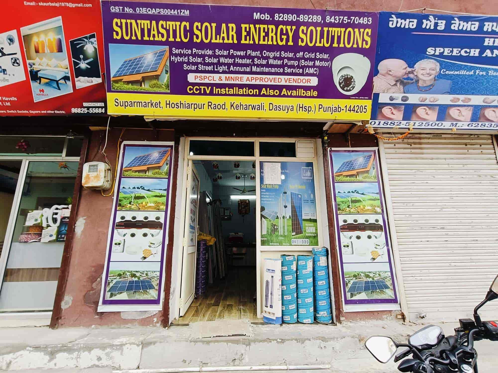 Suntastic Solar Energy Solutions in Dasuya,Hoshiarpur - Best Solar ...