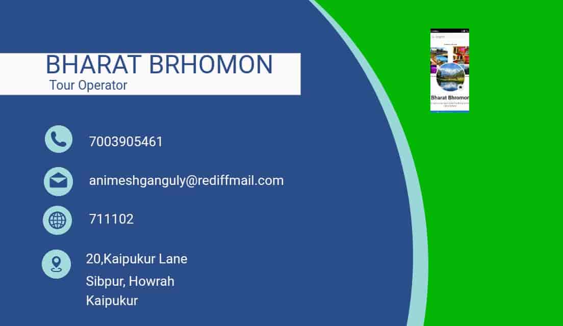Bharat Bhromon (Abk Agencies) in Shibpur,Howrah - Best Travel Agents in Howrah - Justdial