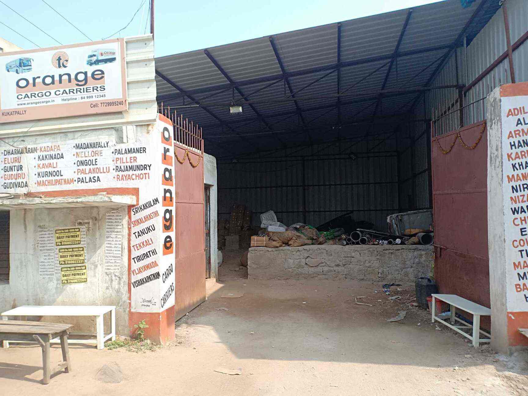 Orange Cargo Carriers in KUKATPALLY,Hyderabad - Best Transporters in ...