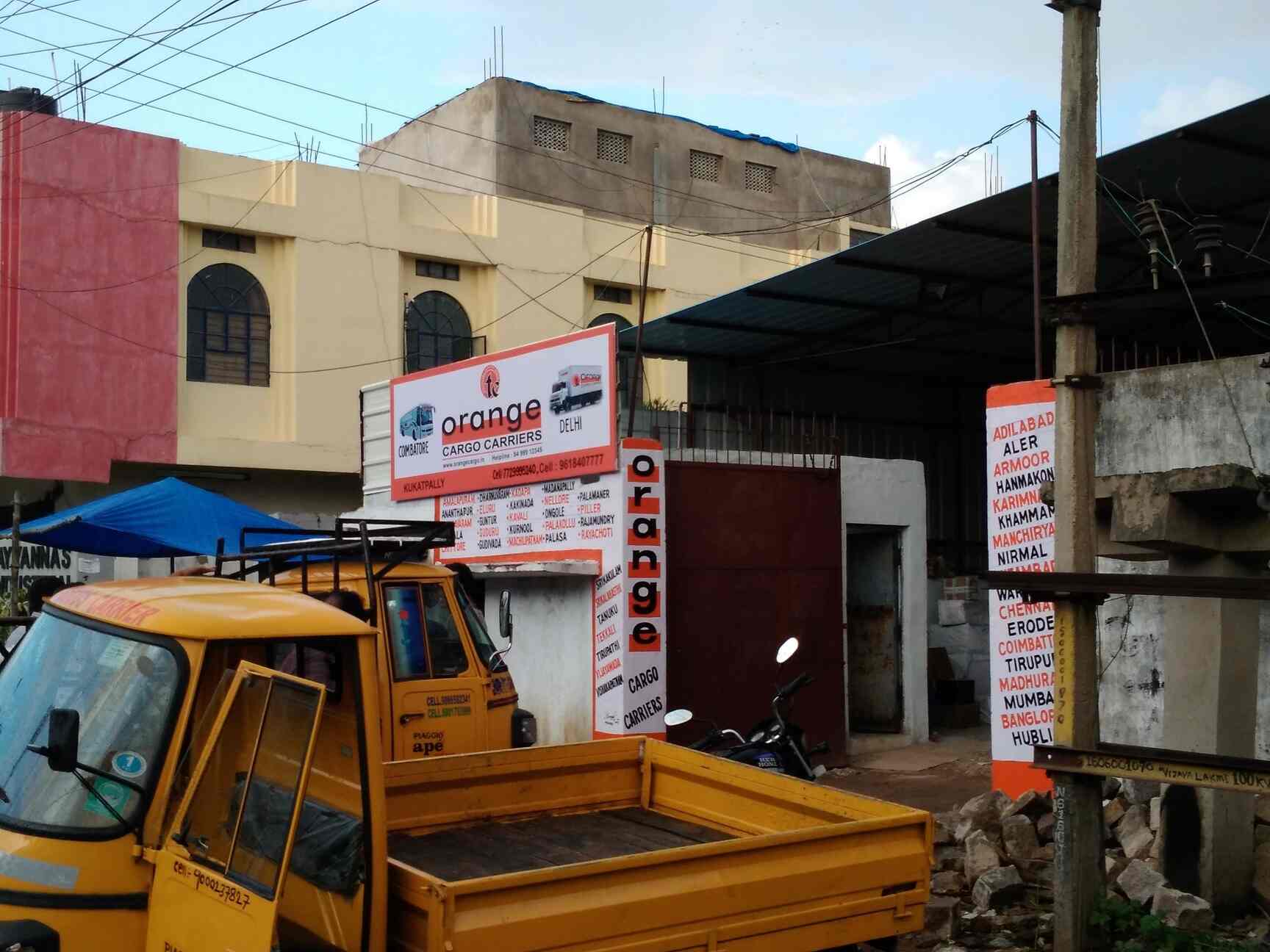 Orange Cargo Carriers in KUKATPALLY,Hyderabad - Best Transporters in ...