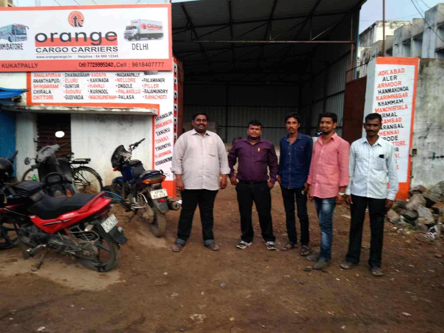 Orange Cargo Carriers in KUKATPALLY,Hyderabad - Best Transporters in ...