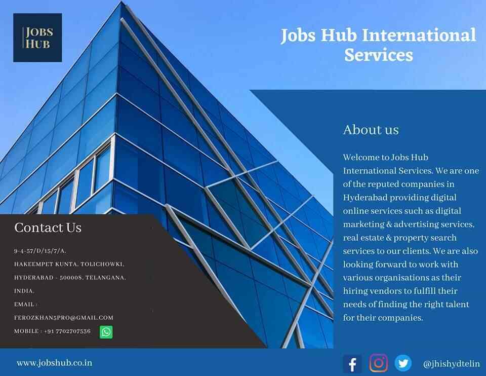 Jobs Hub International Services in Toli Chowki,Hyderabad - Best Placement Services (Candidate ...