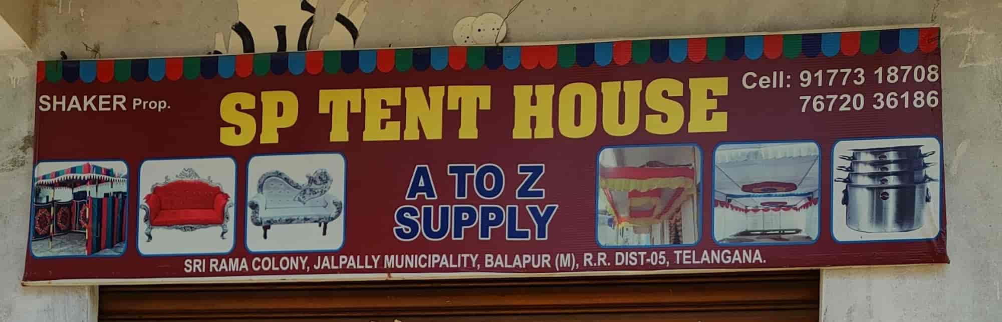 Sp Tent House in Balapur,Hyderabad - Best Tent House in Hyderabad ...