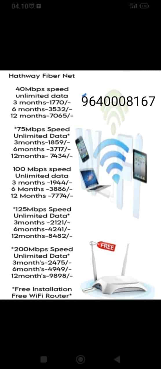 Hathway Internet in Nacharam,Hyderabad - Best Internet Service ...