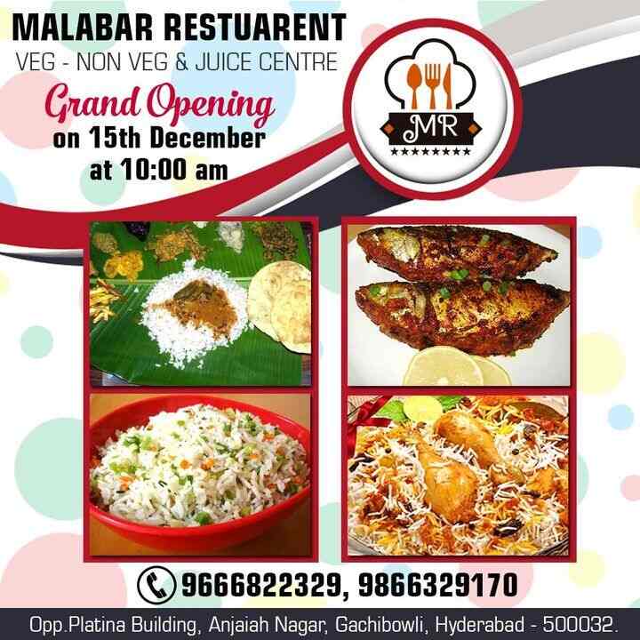 Kerala Restaurants near Hyatt Hyderabad-Gachibowli, Hyderabad ...