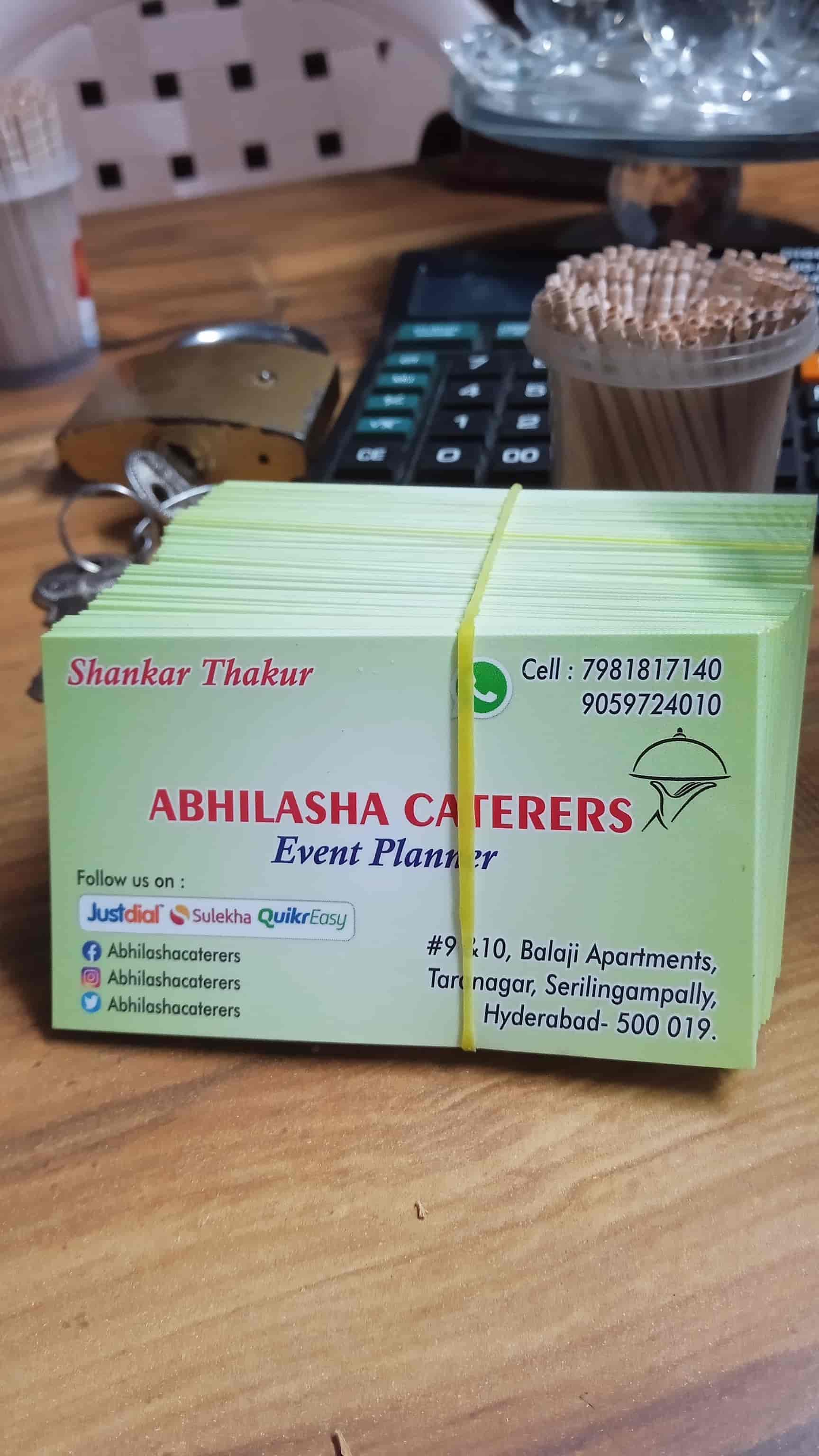 Abhilasha Caterers in Kukatpally,Hyderabad - Best Caterers in Hyderabad ...