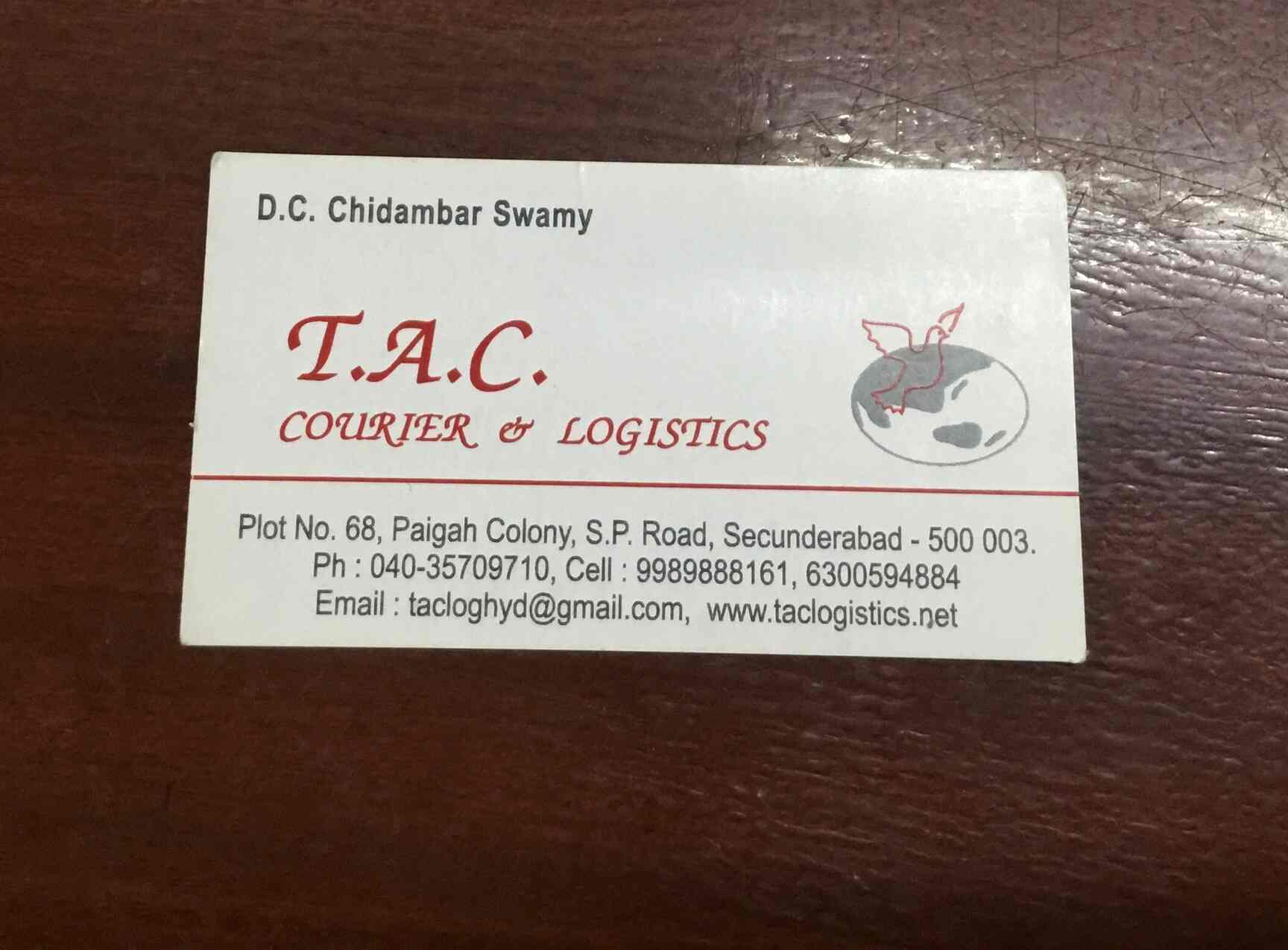 Tac Courier & Logistics in Secunderabad City,Hyderabad - Best Domestic ...