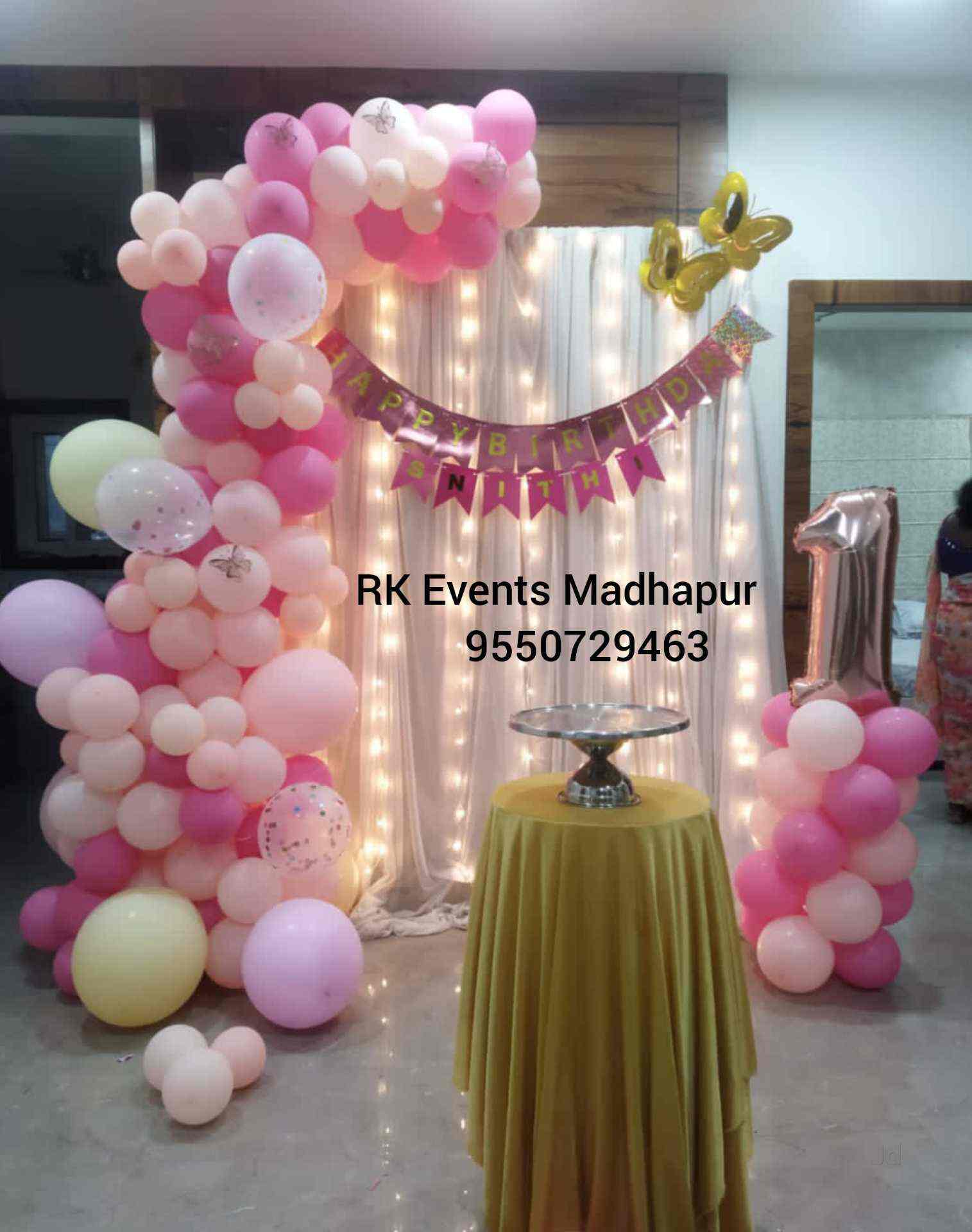 Rk Events in Madhapur,Hyderabad - Best Balloon Decorators in Hyderabad ...