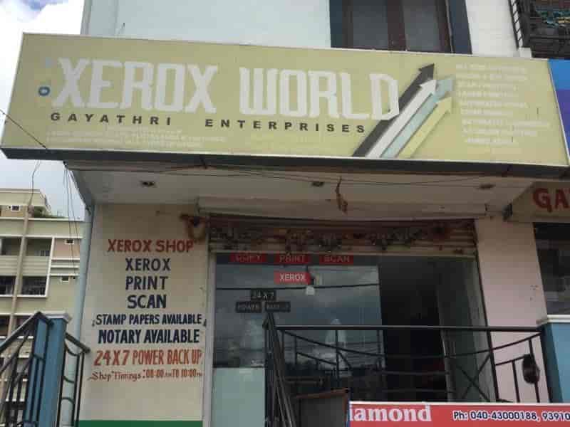 Gayathri Enterprises Xerox World in Madinaguda,Hyderabad - Best ...
