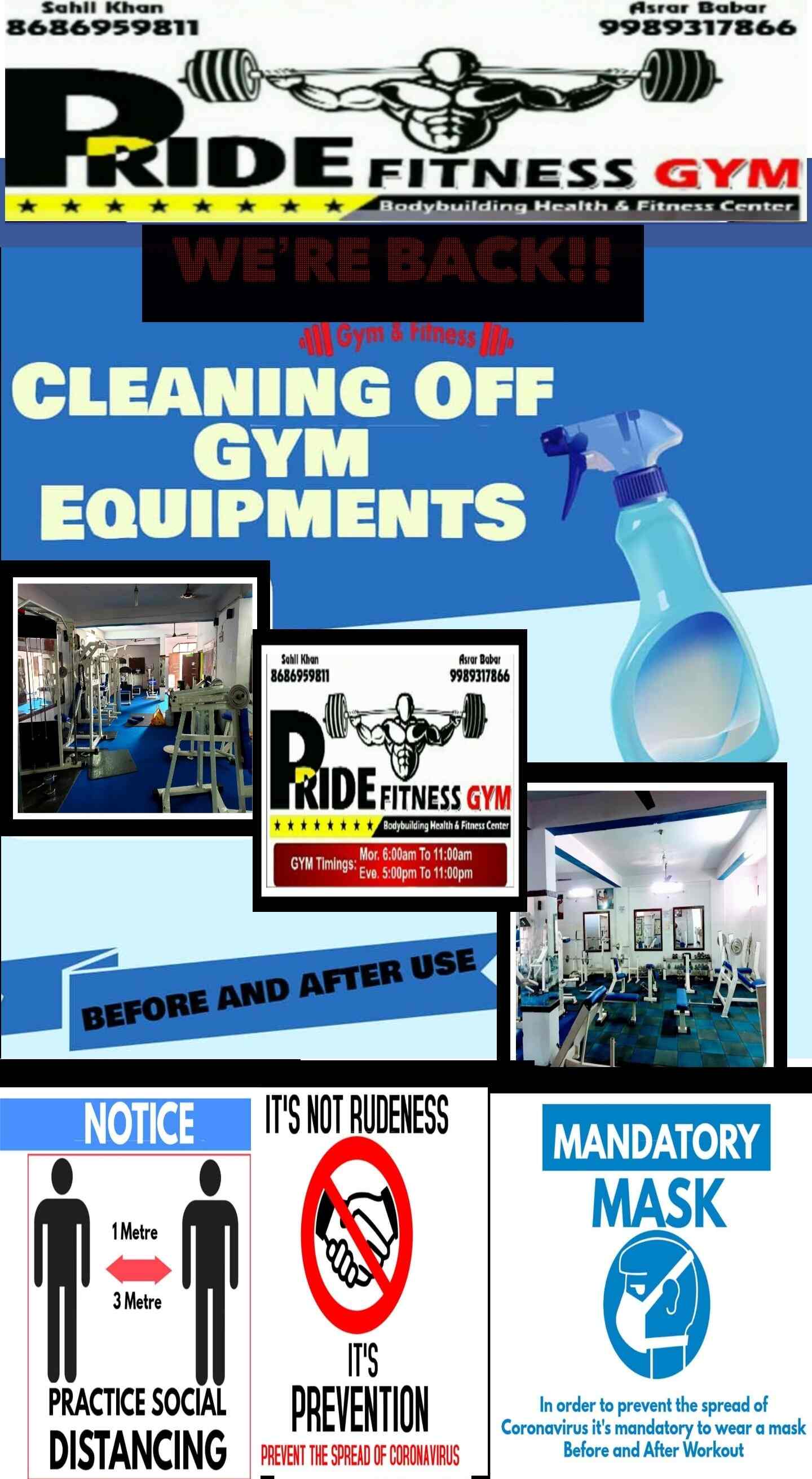 Pride Fitness Gym in Toli Chowki,Hyderabad - Best Gyms in Hyderabad ...