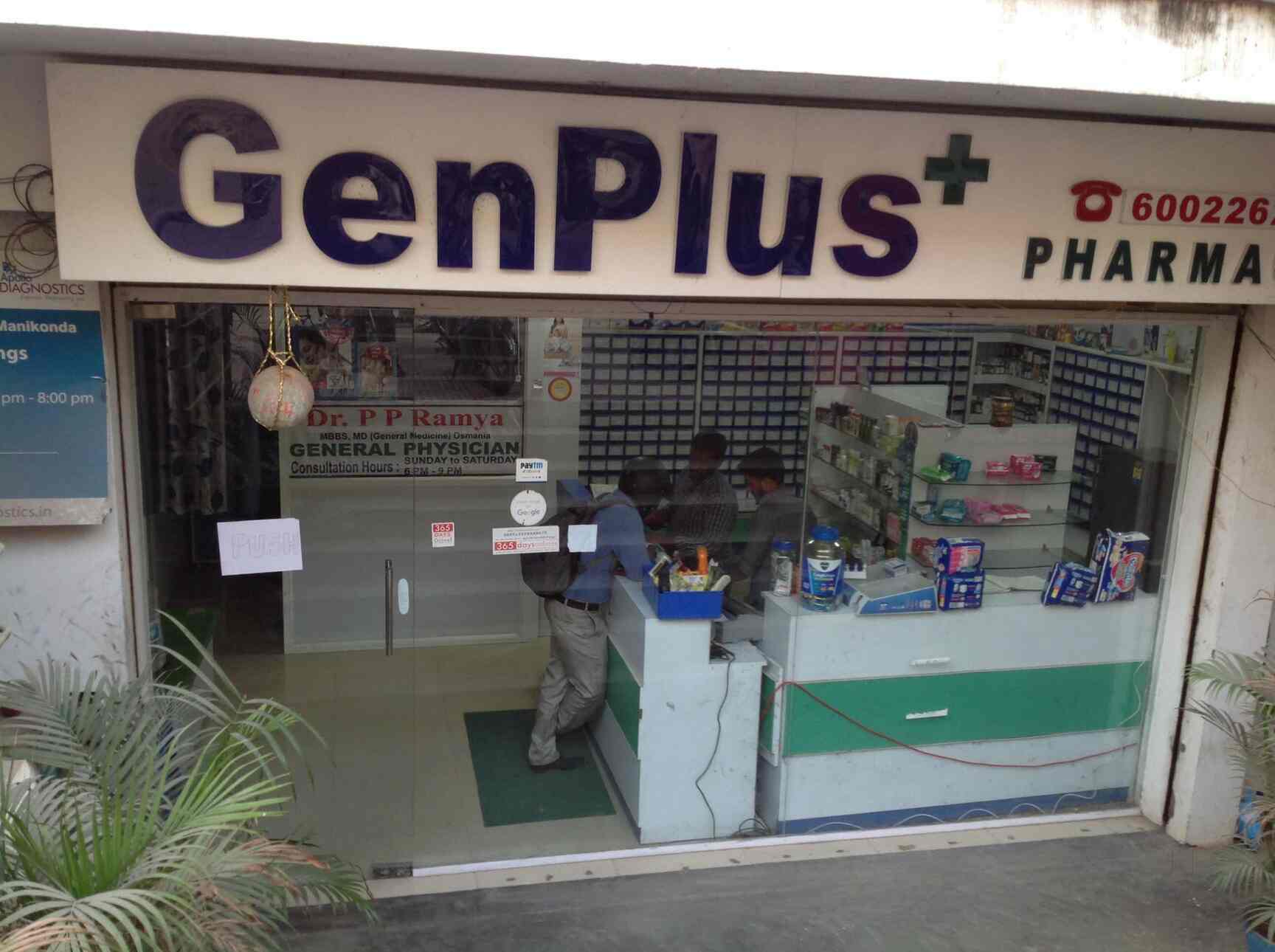 Genplus Pharmacy in Manikonda,Hyderabad - Best Chemists in Hyderabad ...