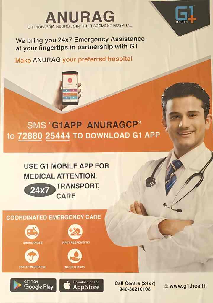 Anurag Ortho Neuro & Joint Replacement Hospital in Chaitanyapuri ...