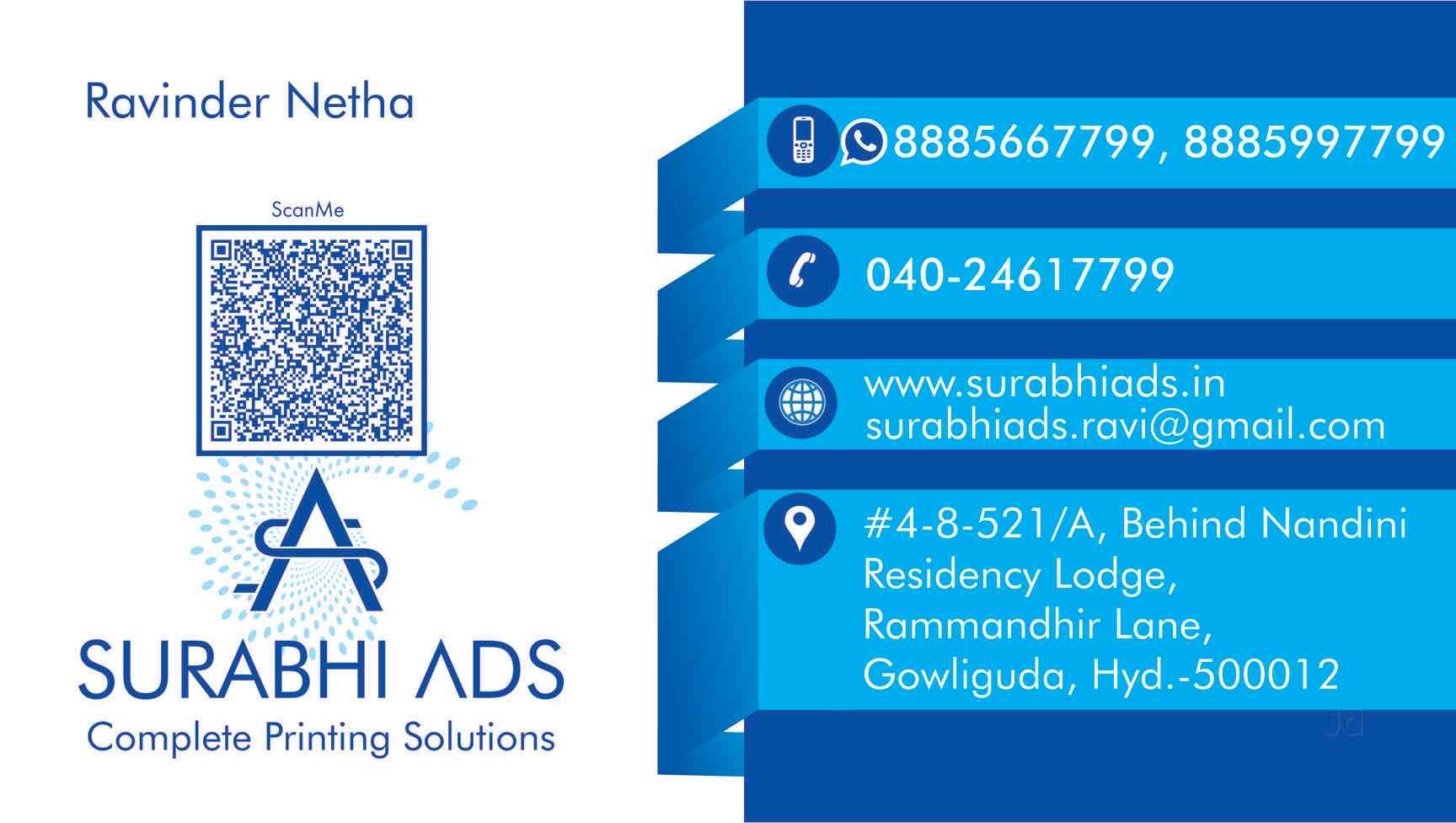 Catalogue - Surabhi Ads in Gowli Guda , Hyderabad - Justdial