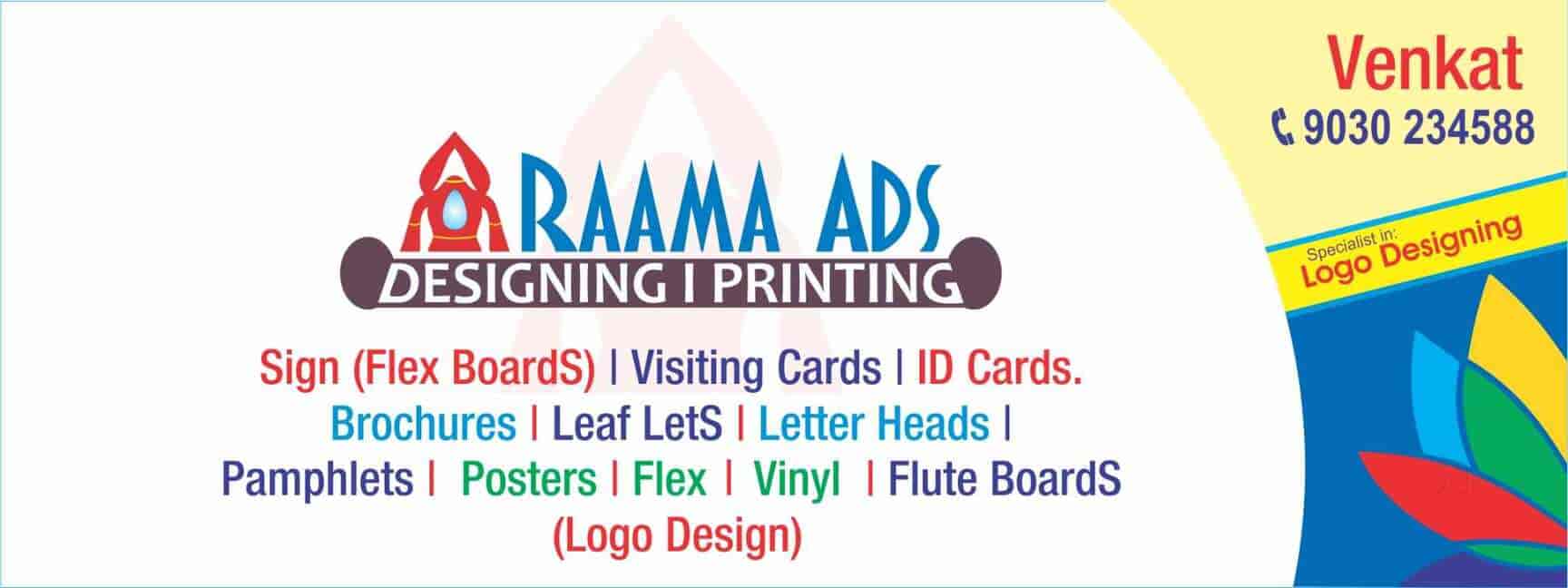 Catalogue - Raama Ads in Ameerpet , Hyderabad - Justdial