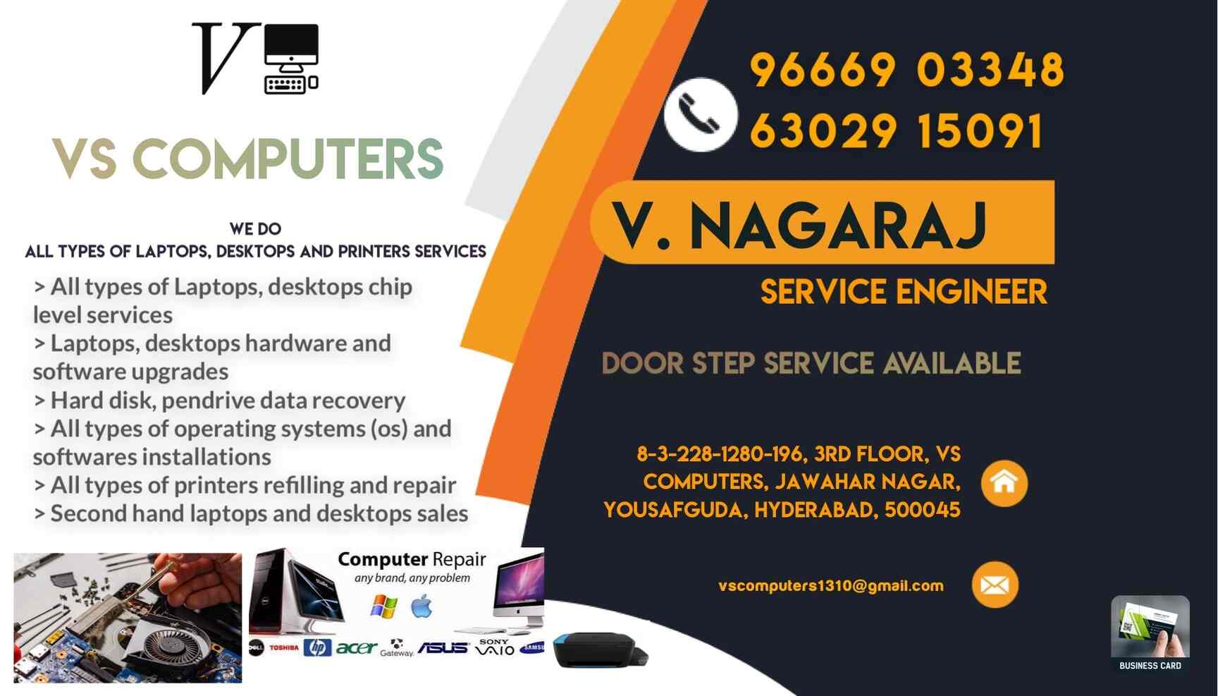 Vs Computer in Yousufguda,Hyderabad - Best Computer Repair & Services ...