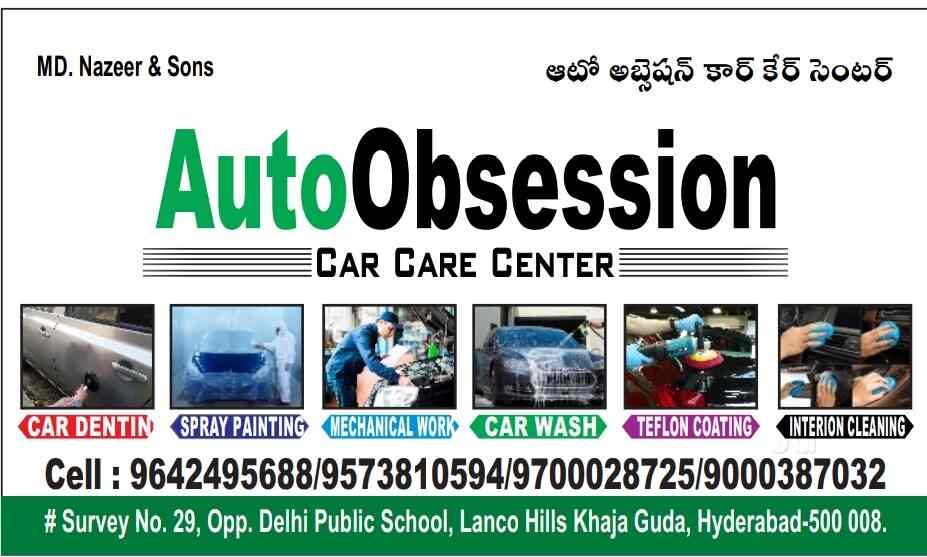 Auto Obsession Premium Car Care Centre in Gachibowli,Hyderabad - Best ...