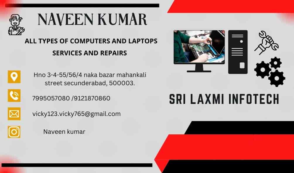 SRI LAXMI INFOTECH. in Secunderabad City,Hyderabad - Best Computer ...
