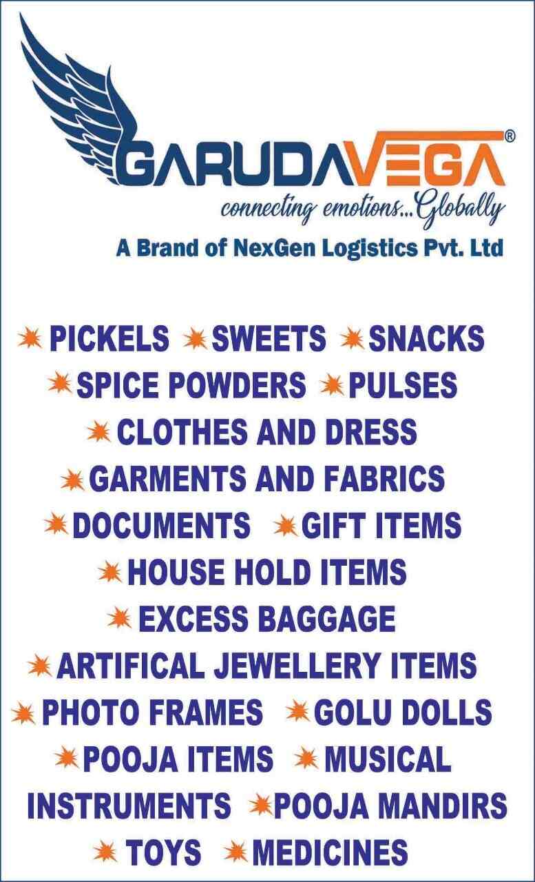 Garudavega Couriers in Vanasthalipuram,Hyderabad - Best Courier ...