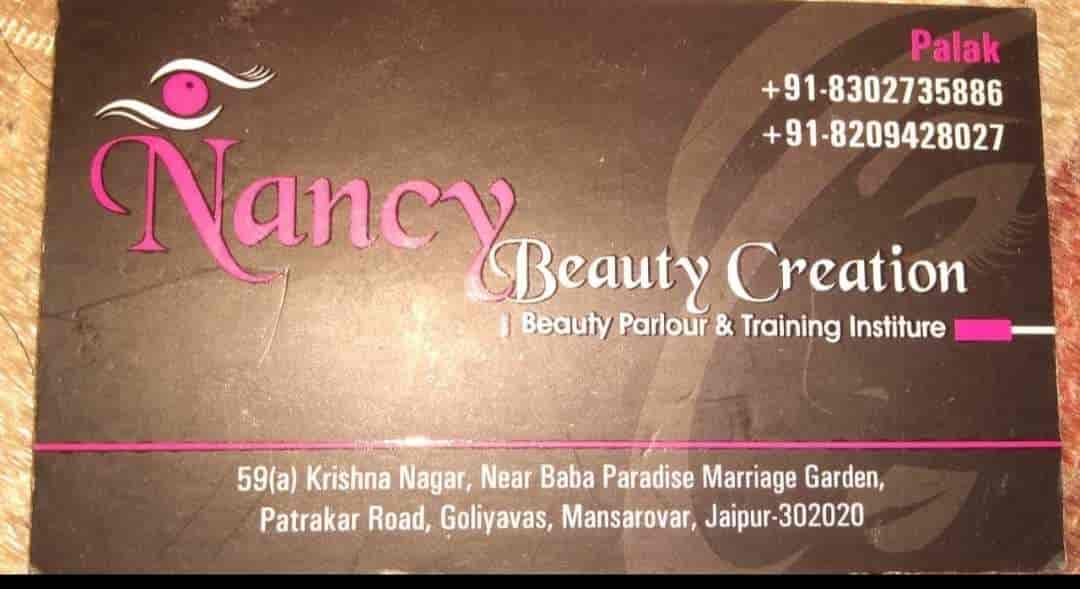 Nancy Beauty Creations Beauty Parlour and Training Institute in ...