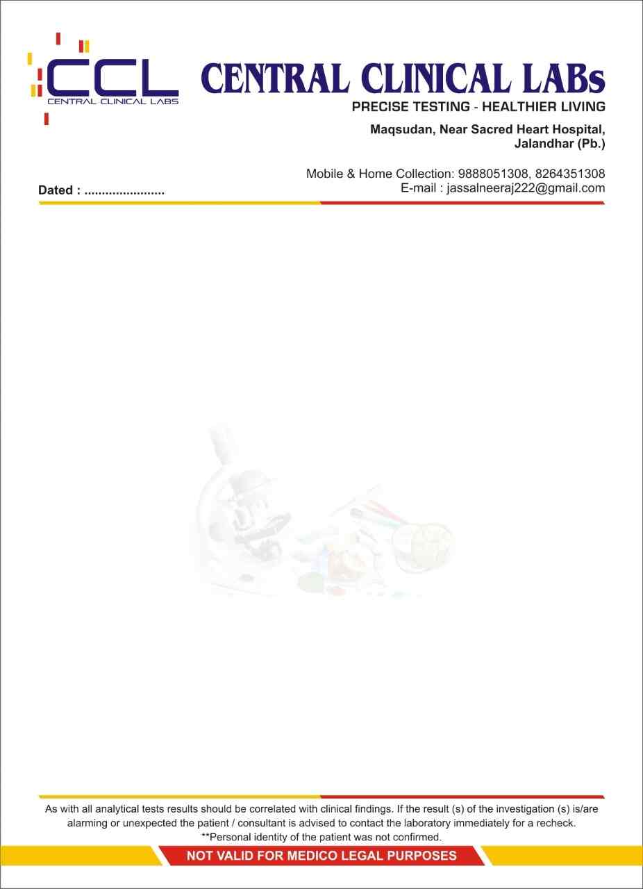 Ccl Labs in Guru Amar Dass Nagar,Jalandhar - Best Pathology Labs in ...