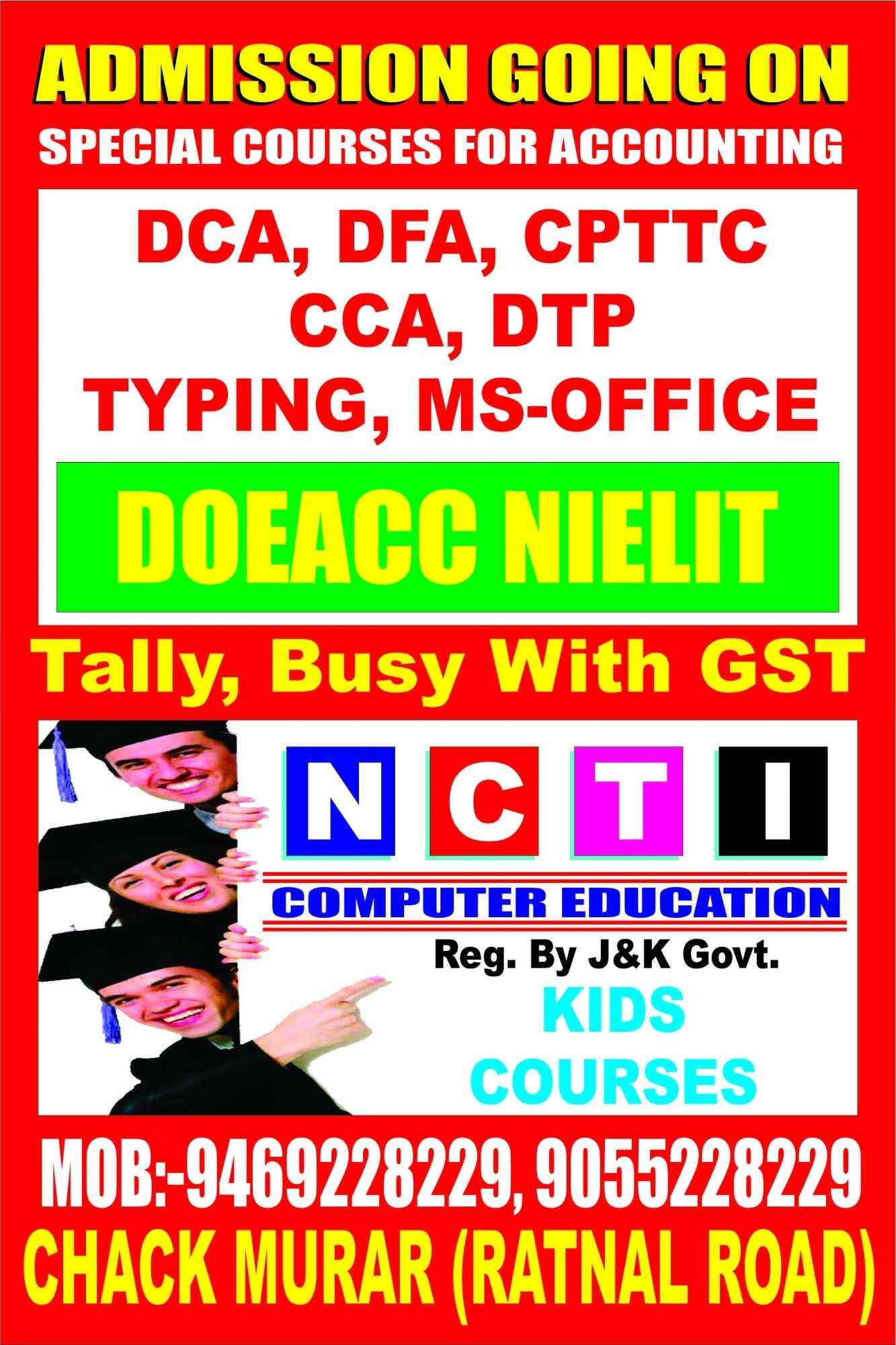 National Computer Training Institution in Bishnah,Jammu - Best Cyber ...