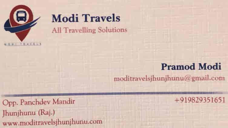 Modi Travels in Jhunjhunu Ho,Jhunjhunu - Best Bus Services in Jhunjhunu ...