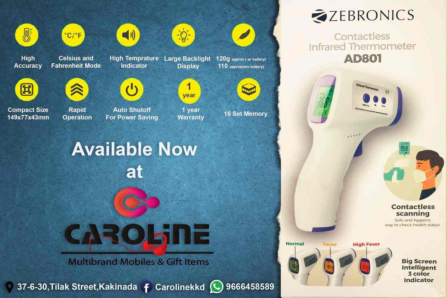 Caroline Mobile Shopee in Main Road,Kakinada - Best Imported Mobile ...