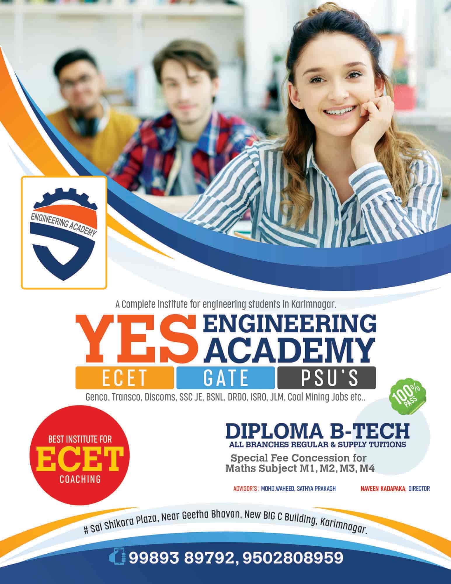 Yes Engineering Academy in Karimnagar City,Karimnagar - Best Tutorials ...