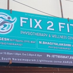 Fix 2 Fit Physiotherapy & Wellness Center in Karur West,Karur - Best ...