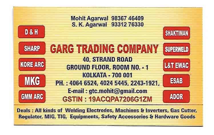 Garg Trading Company in Strand Road, Kolkata - Best Cable Dealers in ...