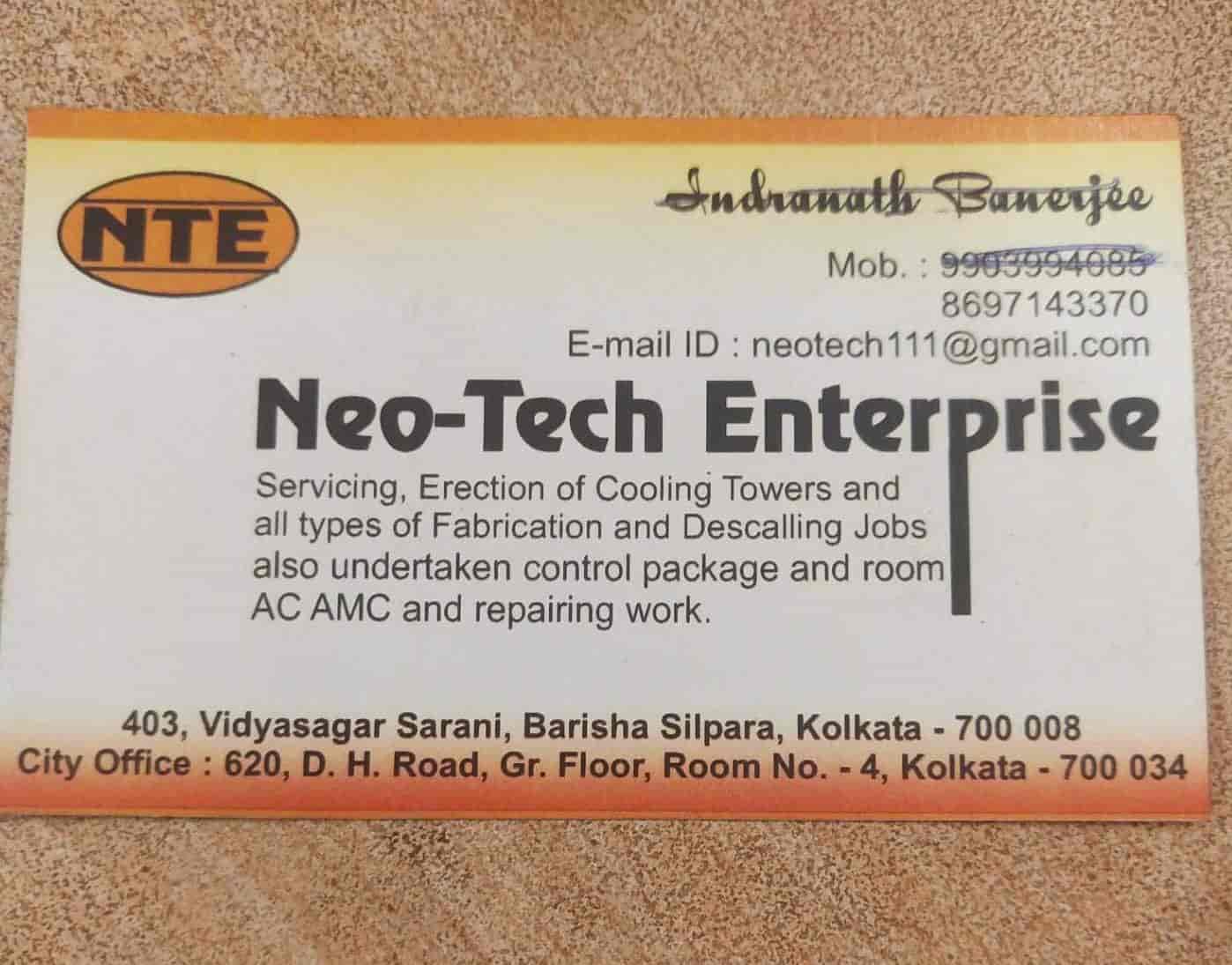 Neo Tech Enterprise in Barisha,Kolkata - Best Central AC Installation ...