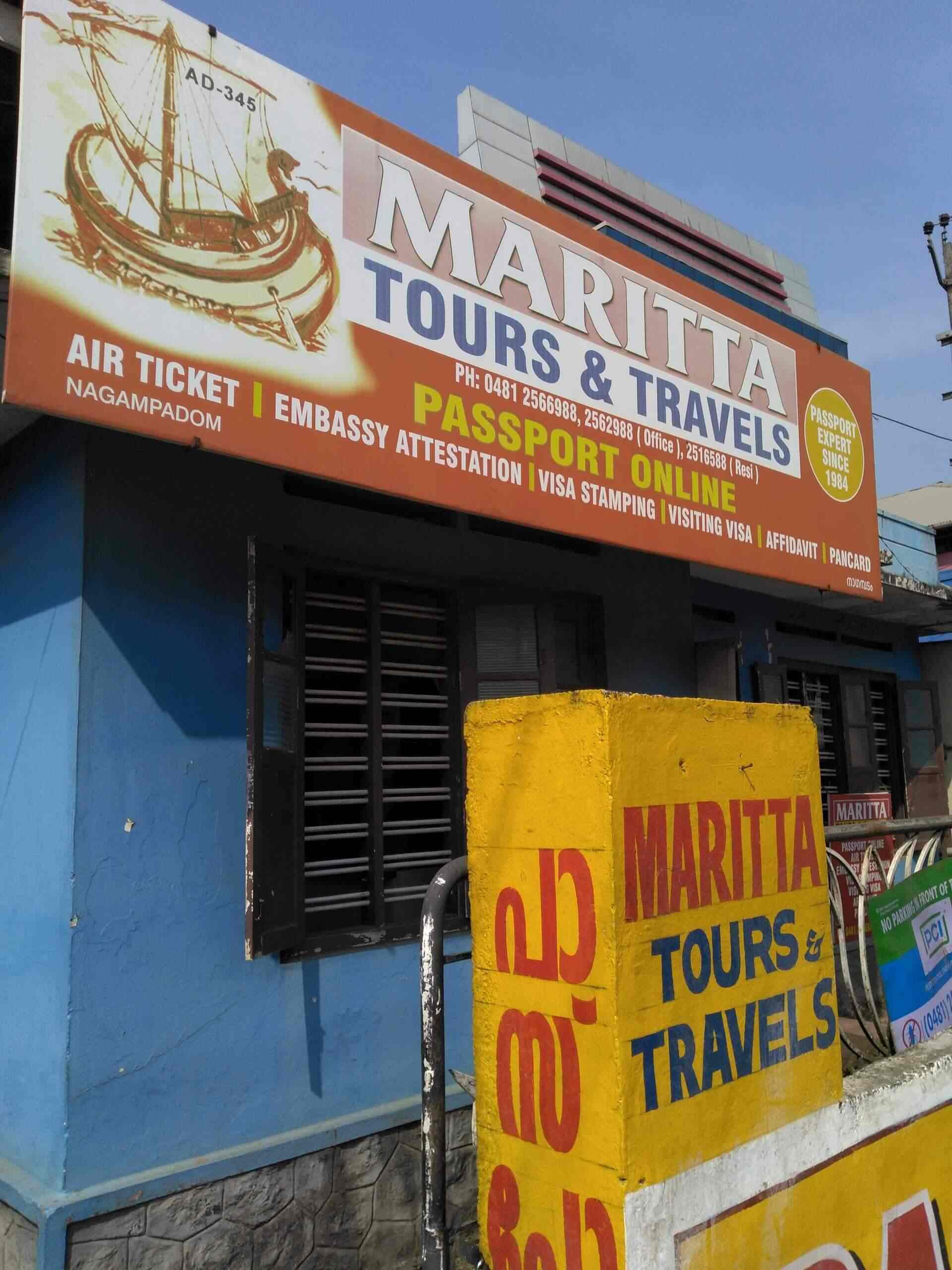 Maritta Tours & Travels in Thirunakara,Kottayam - Best Visa Assistance ...