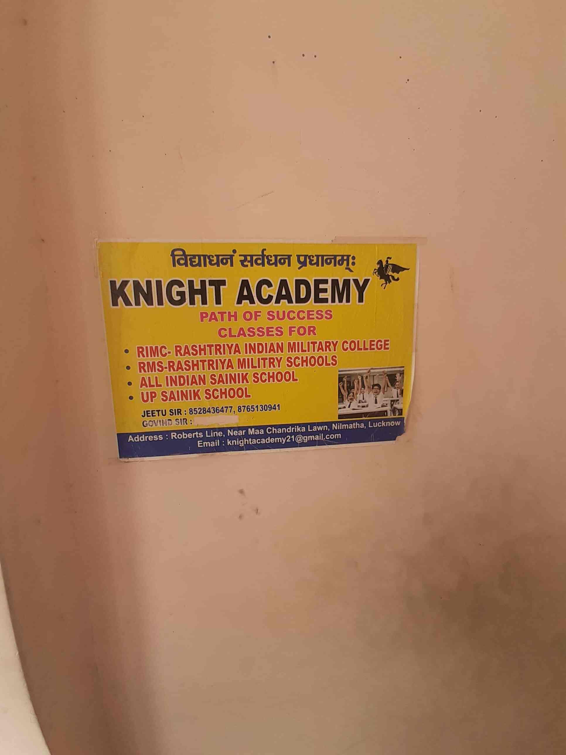 Knight Academy in Hariherpur,Lucknow - Best Tutorials in Lucknow - Justdial
